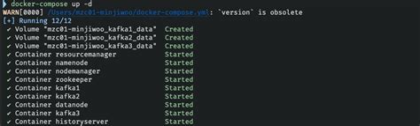 Docker Compose 로 Hadoop 환경에서 Kafka Cluster 구축하기 — Minjis Engineering Note