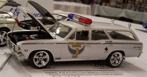Sheriff Car Model On Display 1960s Police Car Model Police Highway