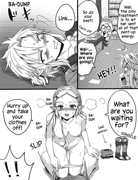 Link And Zelda Visit The Lovers Pond