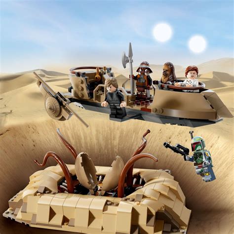 Lego Star Wars 75396 Desert Skiff And Sarlacc Pit Sand Im Getriebe