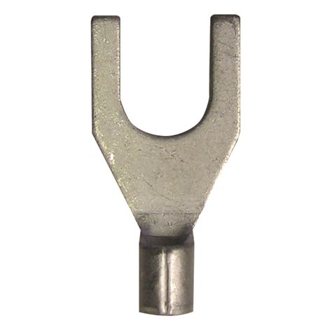 Crimp Terminal Non Insulated Fork 5mm Cable 4 6mm² 100 Pack Alco