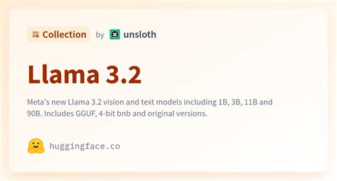 Llama 3 2 A Unsloth Collection
