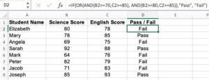 Using Excel If Statements With Multiple Conditions Range And Or
