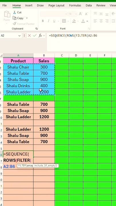 Dynamic Array Functions In Excel Filter Sort And Sequence Explained