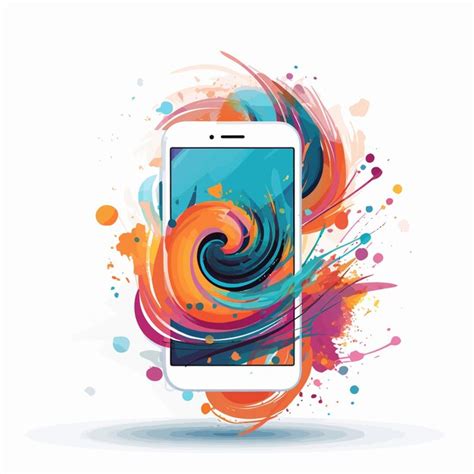 premium vector smartphone mobile phone communication
