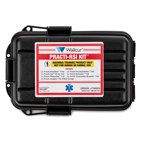 Practi Rsi Rapid Sequence Intubation Kit 1 Kit 1024772 Wallcur 700rsi Practi