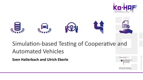 Pdf Simulation Based Testing Of Cooperative And Automated Vehicles