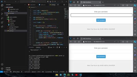 Shaik Abdul Khadeer On Linkedin Webdevelopment Nodejs Chatapp