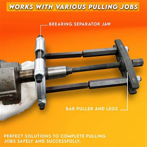 Shankly 5 Ton Capacity Bearing Puller Set Review Puller Tools