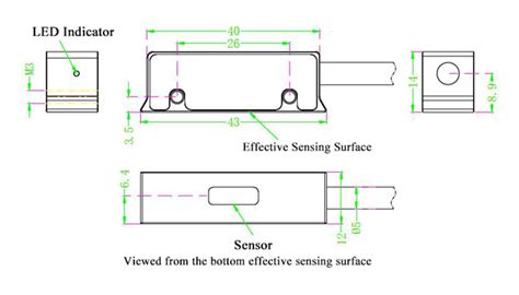Incremental Magnetic Scale Linear Encoder 2 2mm