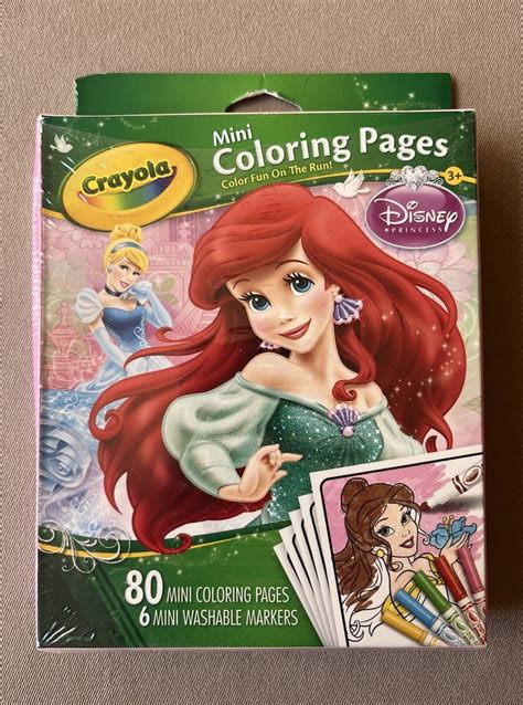 Crayola Mini Coloring Pages Disney Princess [2025]