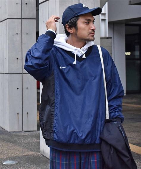 【ヴィンテージ古着】nike ナイロンプルオーバージャケット（ナイロンジャケット）｜nike（ナイキ）のファッション通販 Zozotown