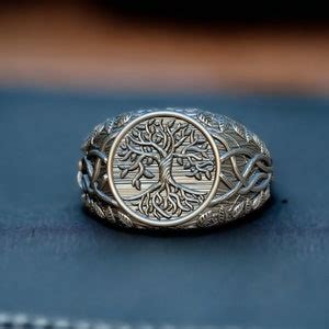 Tree Of Life Ring Etsy