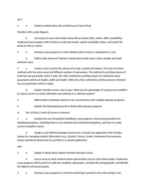 Oops Pdf Method Computer Programming Class Computer Programming