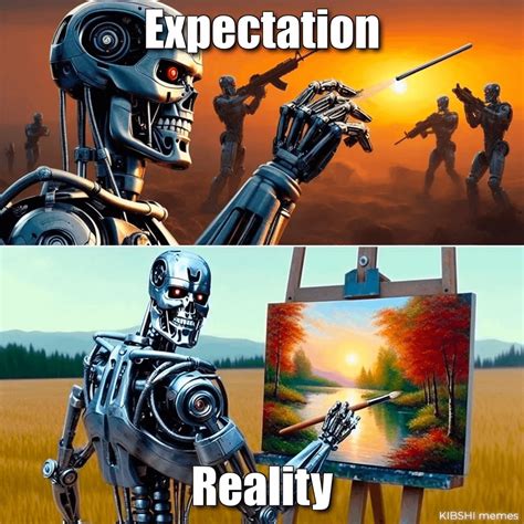 Ai World Domination Expectation Vs Reality Ai Generated Meme Ropenai