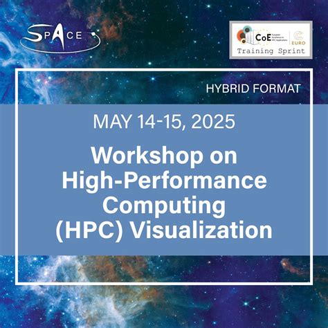 Join Us For The Hpc Visualization Workshop May 14 15 2025 🌍 Eurocc 2 And Eurocc4see