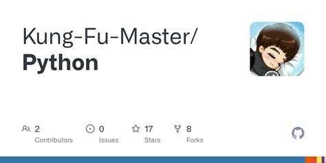 Github Kung Fu Masterpython