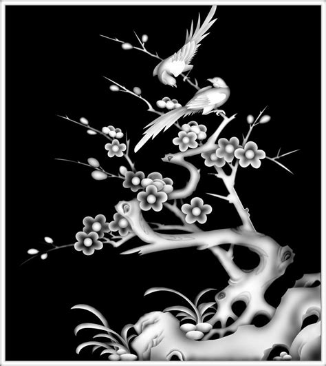 Vase With Flowers Grayscale Bitmap Bmp Format File Free Download 3axis Co Artofit