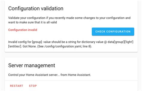 Unable To Find The Configuration Error Configuration Home Assistant Community