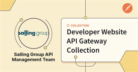 Developer Website Api Gateway Collection Get Started Postman Api
