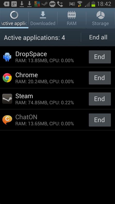 How To Stop Close Background Apps In Android App Android Technology