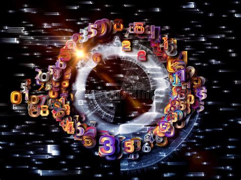 Circular Numbers Stock Illustration Illustration Of Logic 123550675