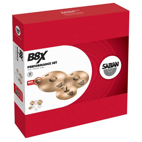 Disc Sabian B8x Performance Cymbal Set At Gear4music