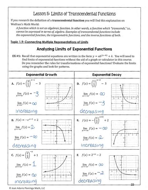 Calculus Notes EX WHAT JUST HAPPENED Did You See That Basically The End Behavior