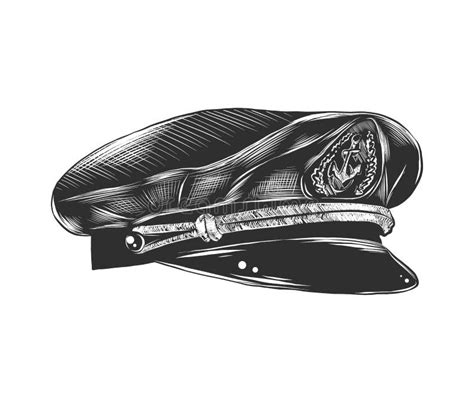 Captain Hat Drawing Illustration Stock Illustrations 4 499 Captain