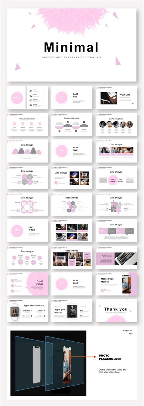 Data Analyze Business Presentation Template Original And High Quality
