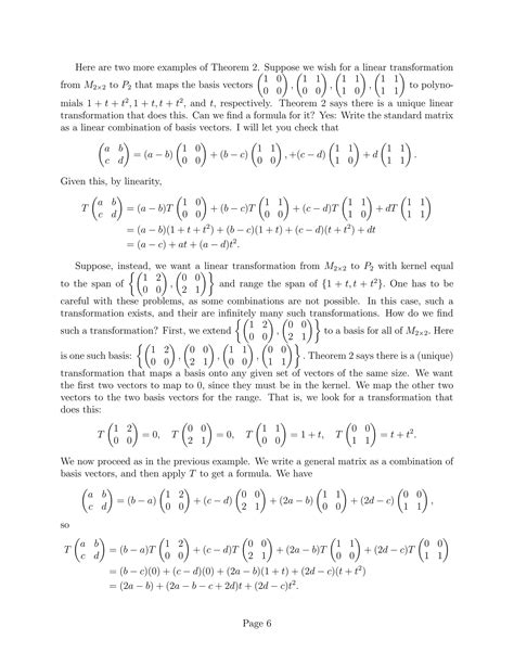 Linear Transformation And Rank Nullity Theorem Pdf