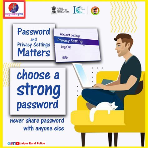 Jaipur Rural Police On Twitter Use Internet Ethically Never Share Your Password And Always