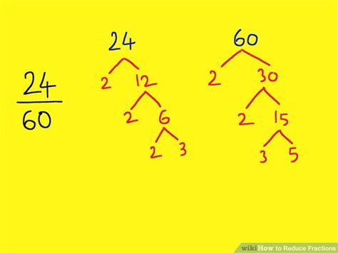 4 Ways To Reduce Fractions Wikihow
