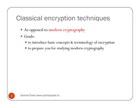 Is Unit 1conventional Encryptionclassical Encryption Techniques Pdf