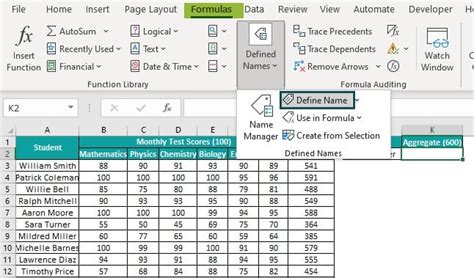 Dynamic Named Range In Excel Rules Examples How To Create