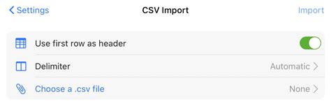 Creating A New Project Via Csv Import Zenkit Projects Helpdesk Zenkit