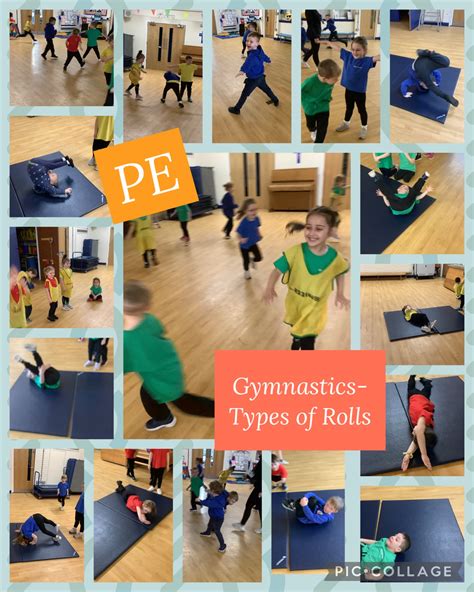 Reception Gymnastics Types Of Rolls St Barnabas Primary School A