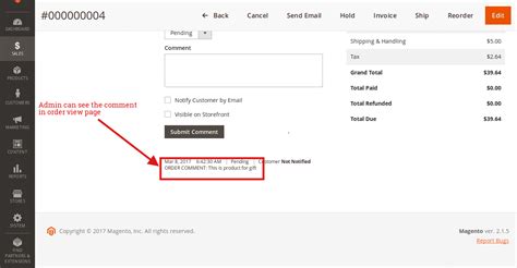 Magento 2 Order Comment Extension Checkout Comment Extension For Magento 2