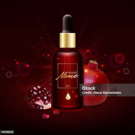 광고 카탈로그 잡지에 대 한 미용 제품에 대 한 포스터 화장품 패키지의 벡터 디자인입니다 보습 크림 젤 비타민 바디 로션 고립 된 개체와 벡터 일러스트 레이 션 3차원