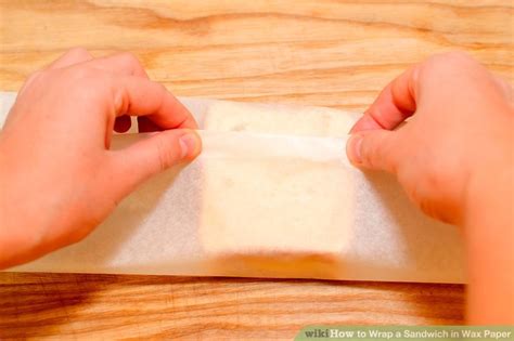 How To Wrap A Sandwich In Wax Paper 8 Steps With Pictures