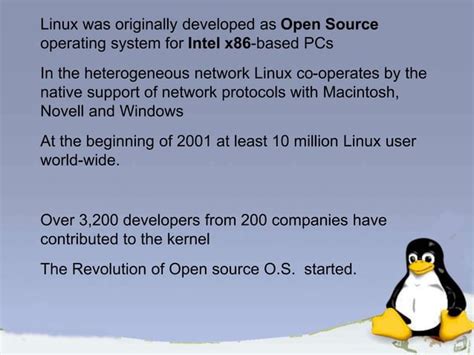 Overview Linux Ppt Pptx