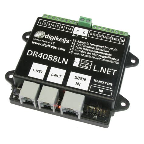 Digikeijs Dr4088ln Cs Box Loconet Feedback Starter Kit Marks Trains Ltd