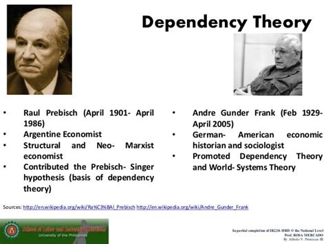 Report Prebisch Frank Dependency Theory