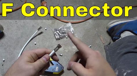 How To Install A Coaxial Cable Connectors