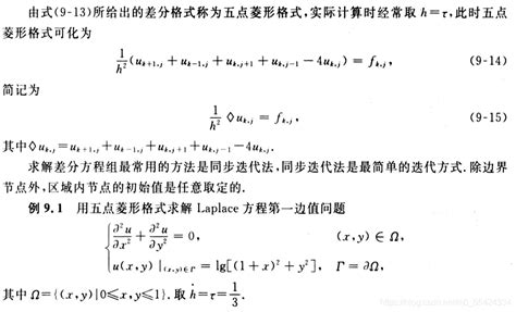 数学建模——差分算法 求解偏微分方程 数模差分法 csdn博客