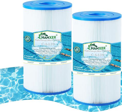 Hanxer® Pwk30 Spa Filter Cartridge Replaces For Unicel C