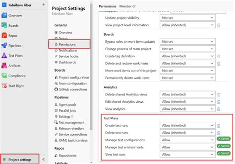 Set Permissions And Access For Manual Testing Azure Devops