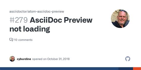 asciidoc preview not loading · issue 279 · asciidoctor atom asciidoc