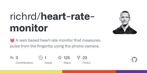 Github Richrd Heart Rate Monitor 💓 A Web Based Heart Rate Monitor