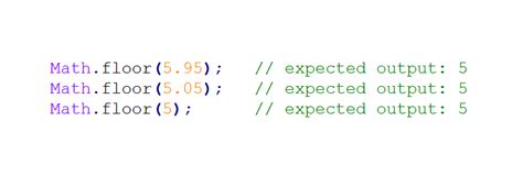 Javascript Hàm Làm Tròn Xuống Một Số Mathfloor Đại Phố Web Development